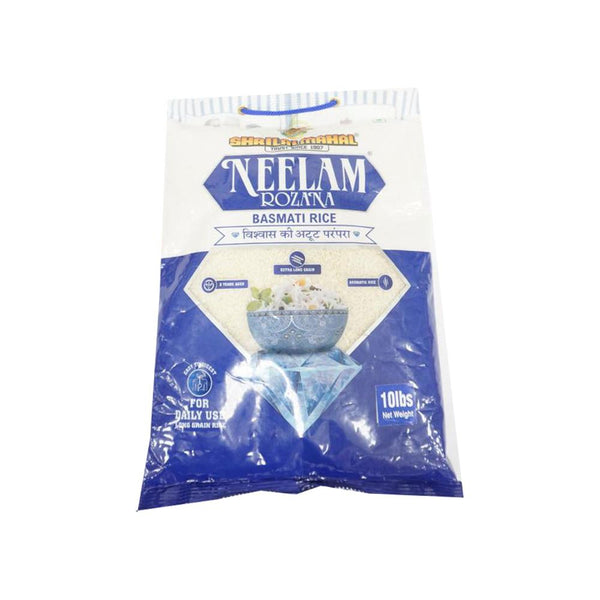 Shrilal Mahal Neelam Rozana Basmati Rice – Mekkah Mart