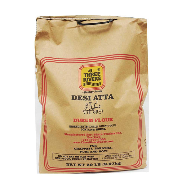 Three Rivers Desi Atta Flour – Mekkah Mart
