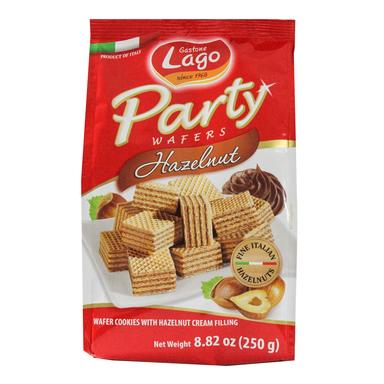 Lago Party Wafers Bags Hazelnut – Mekkah Mart